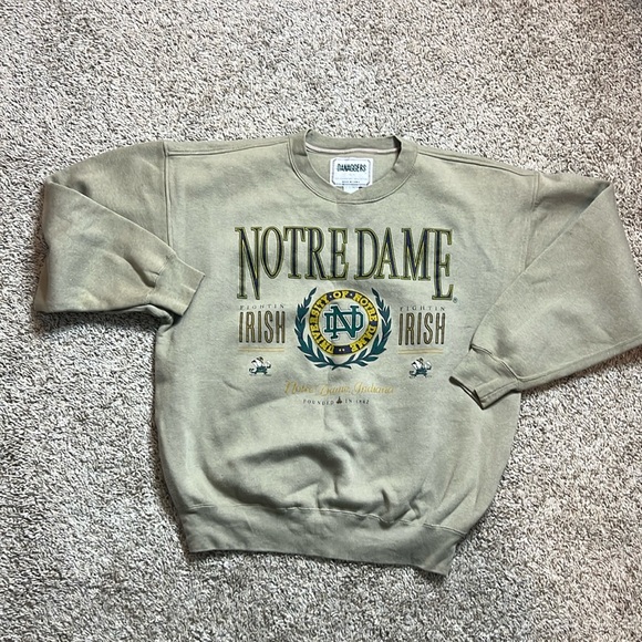 danaggers | Shirts | Vintage Danaggers University Of Notre Dame ...